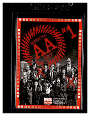 2013 Upper Deck Marvel Now! - Cutting Edge Covers #114 Avengers Arena ...
