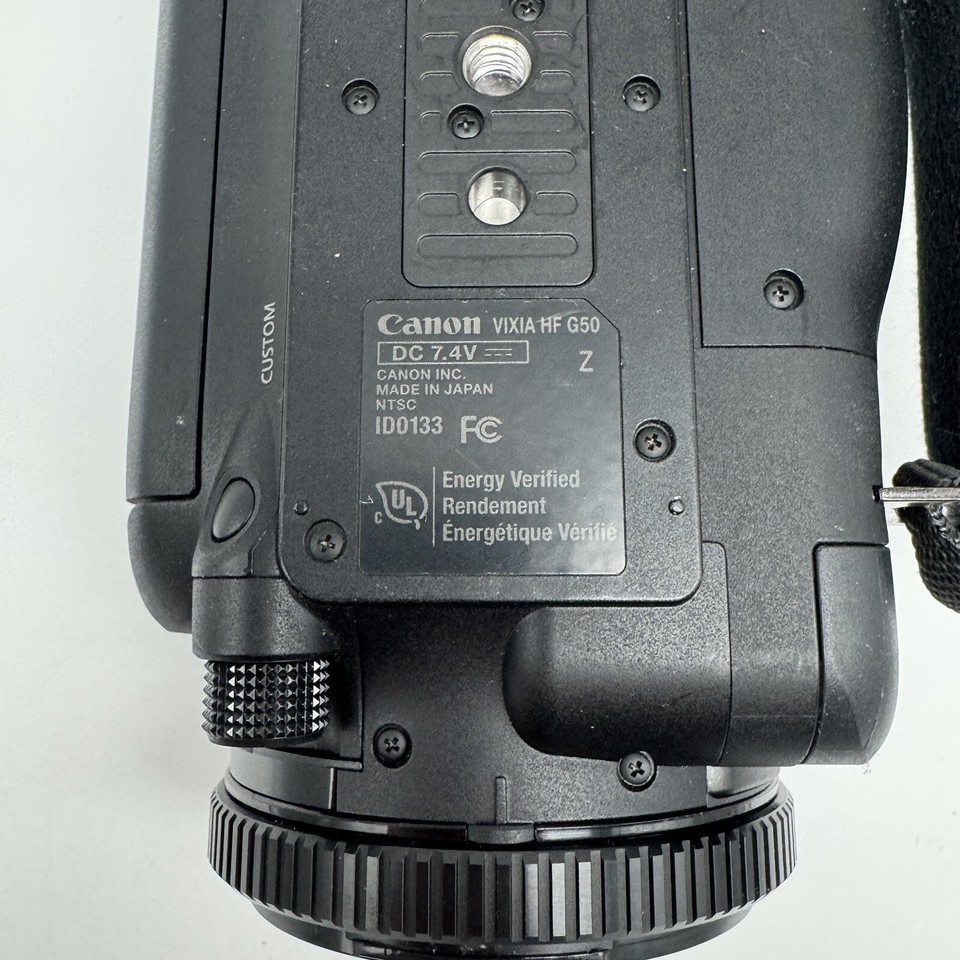 Canon VIXIA HF G50 UHD 4K Professional Camcorder w/ Battery | Tested ...