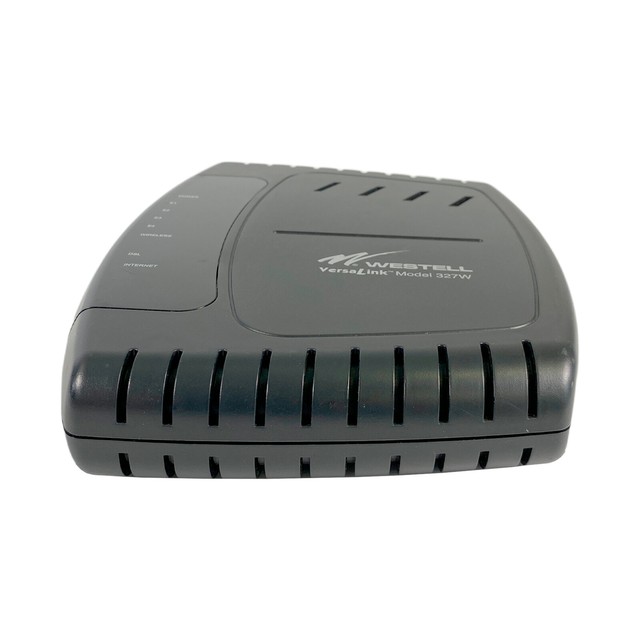 Verizon Westell Gateway VersaLink 327w DSL Modem Wireless Router Set ...