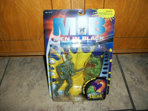 Alien Attack Edgar Men in Black MIB 5 Inch Action Figure Galoob 1997 ...