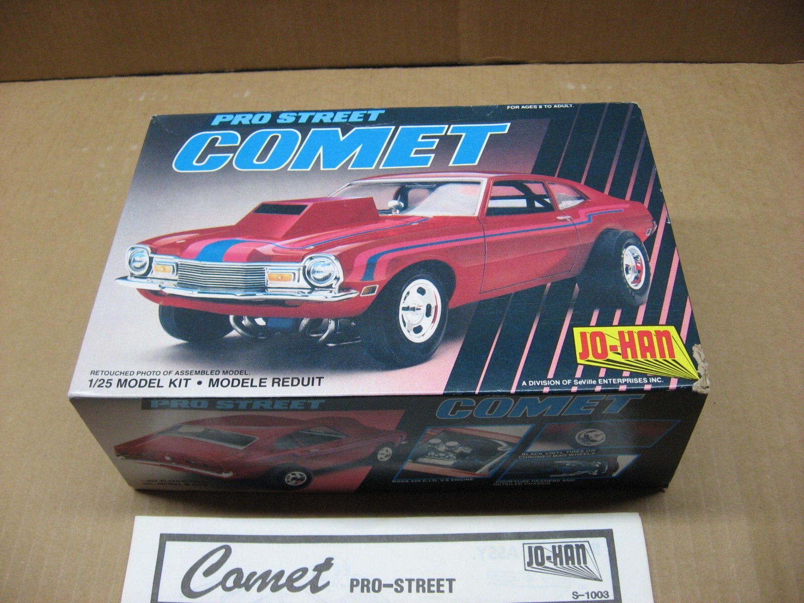 MERCURY COMET BOX AND DIRECTIONS #1 | eBay