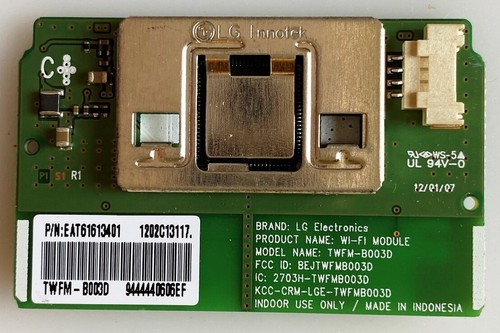 EAT61613401 TWFM-B003D LG WIFI MODULE FOR MULTIPLE MODELS | eBay