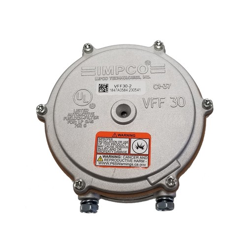 Impco Model VFF30 Vacuum Fuel Lock/Filter, Propane, Forklift, Off Road ...