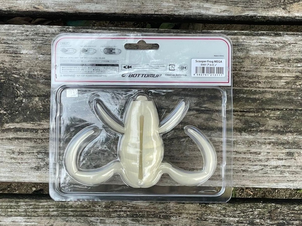 Bottom-up Scoper Frog Mega Albino | eBay Australia