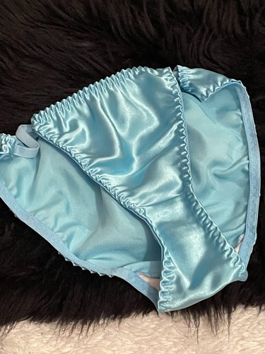 shiny blue string bikini - Gem