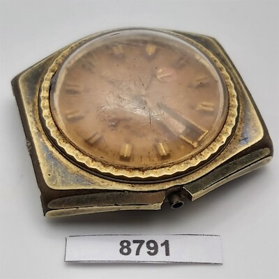 PROJECT TO FIX RADO GOLDEN SABRE GOLD DAY DATE EU SHIP MENS WATCH 8791 ...