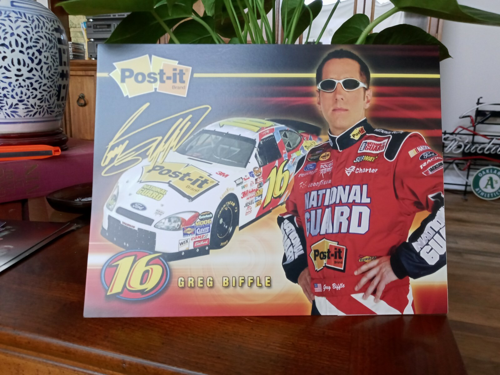 Greg Biffle 2005 Post it Hero Card | eBay