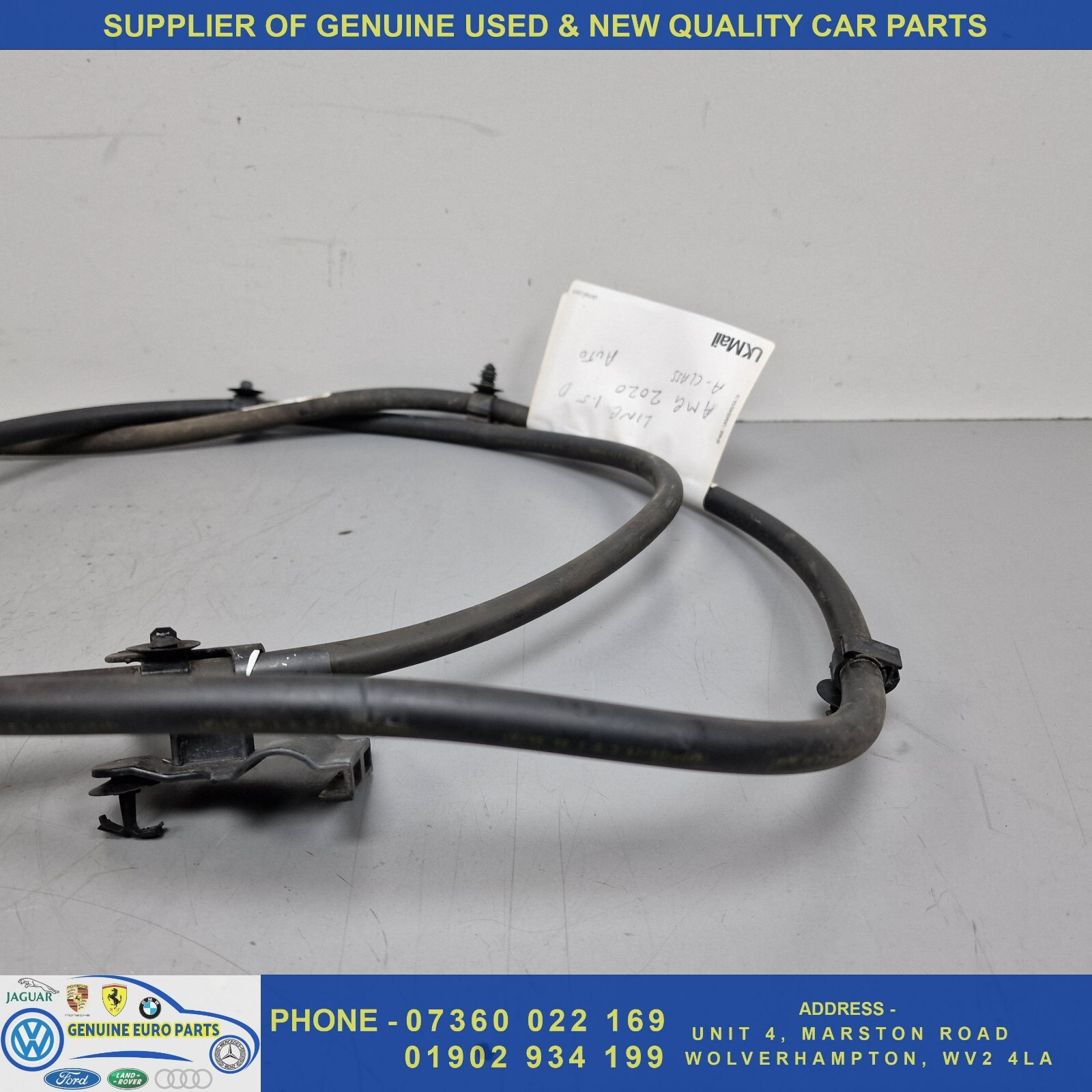 2020 MERCEDES A CLASS A180 AMG WINDSCREEEN WASHER NOZZLE PIPE ...