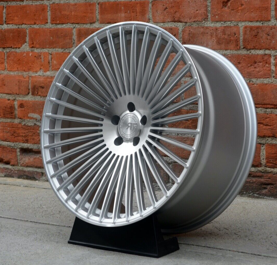 20” RF35 MACHINED SILVER WHEELS RIMS FOR MERCEDES W221 S450 S550 S63 ...