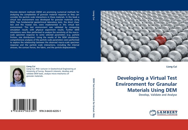 Developing A Virtual Test Environment For Granular Materials Using Dem ...