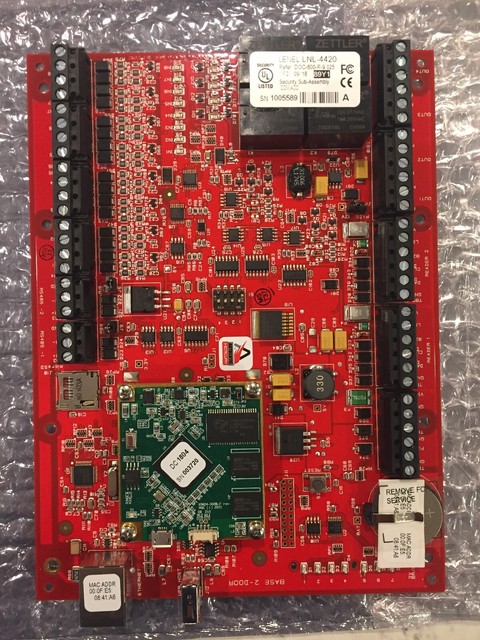 Lenel Lnl-4420 Advanced Dual Reader Controller Circuit Board for sale ...