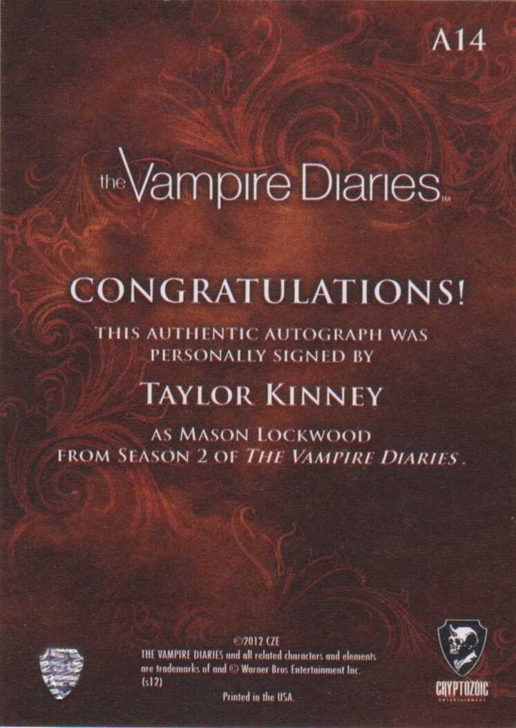 Taylor Kinney Vampire Diaries Character