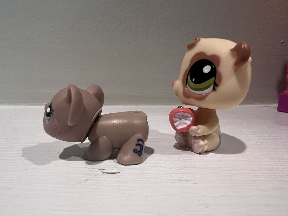 Hasbro Littlest Pet Shop LPS Hamster Playground #1888 Mouse #1889 ...