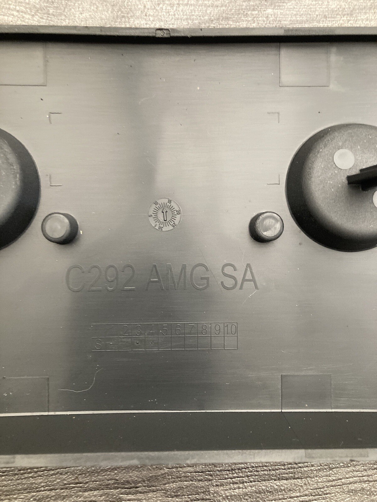 Mercedes-Benz+Ml+W166+Front+License+Plate+Molding+A2928851081+Genuine ...