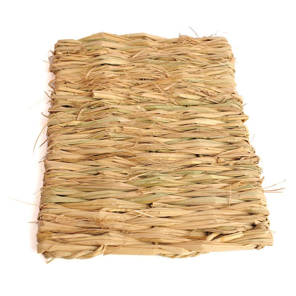 2 Pcs Grass Mat Rabbits Seagrass Mat Squares Rabbit PadSeagrass Mat | eBay