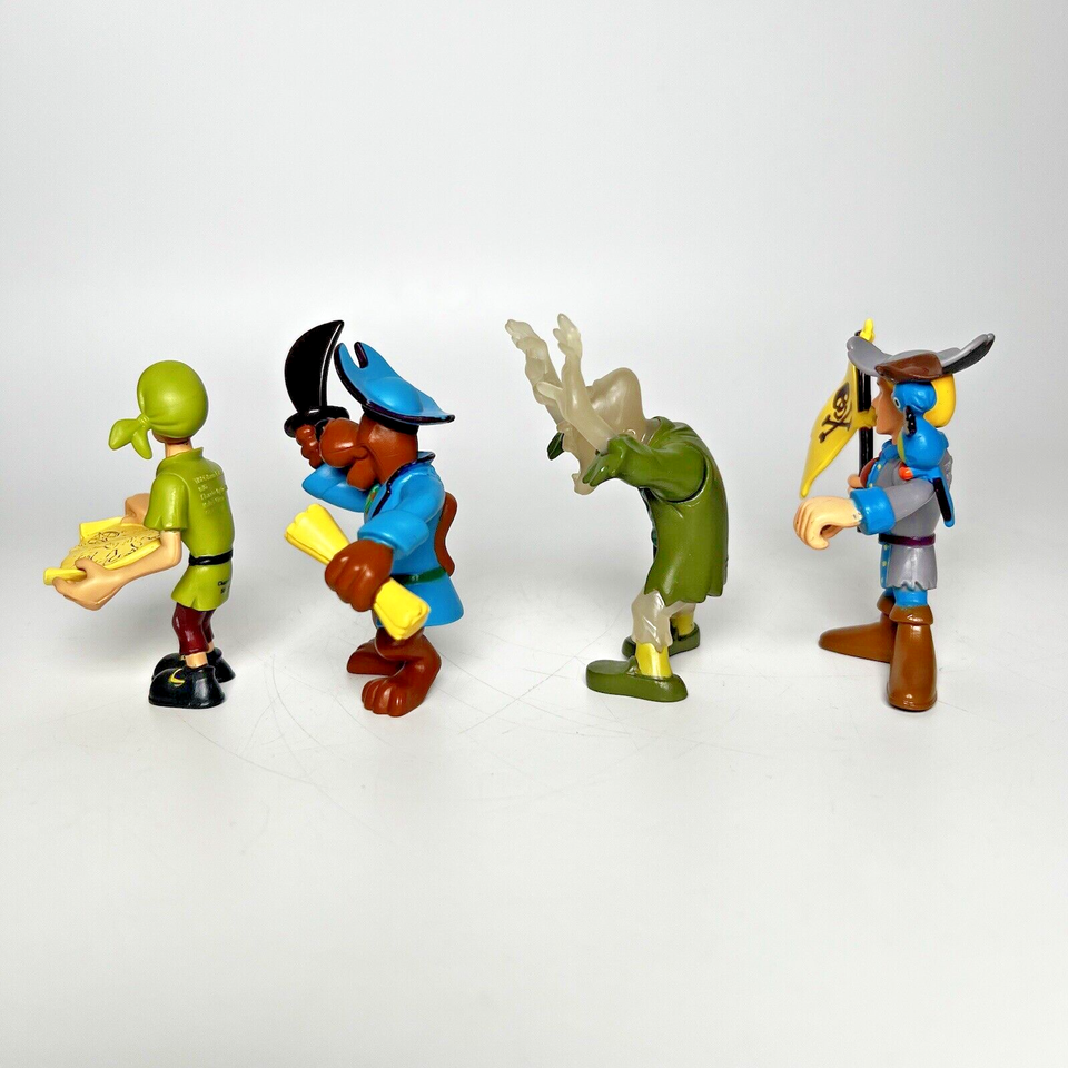 Scooby Doo Pirate Crew Mystery Mates Action Figure Hanna Barbera Bundle ...