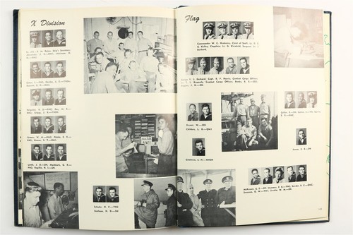 USS Chilton (APA-38) 1956 1957 Mediterranean Deployment Cruise Book ...