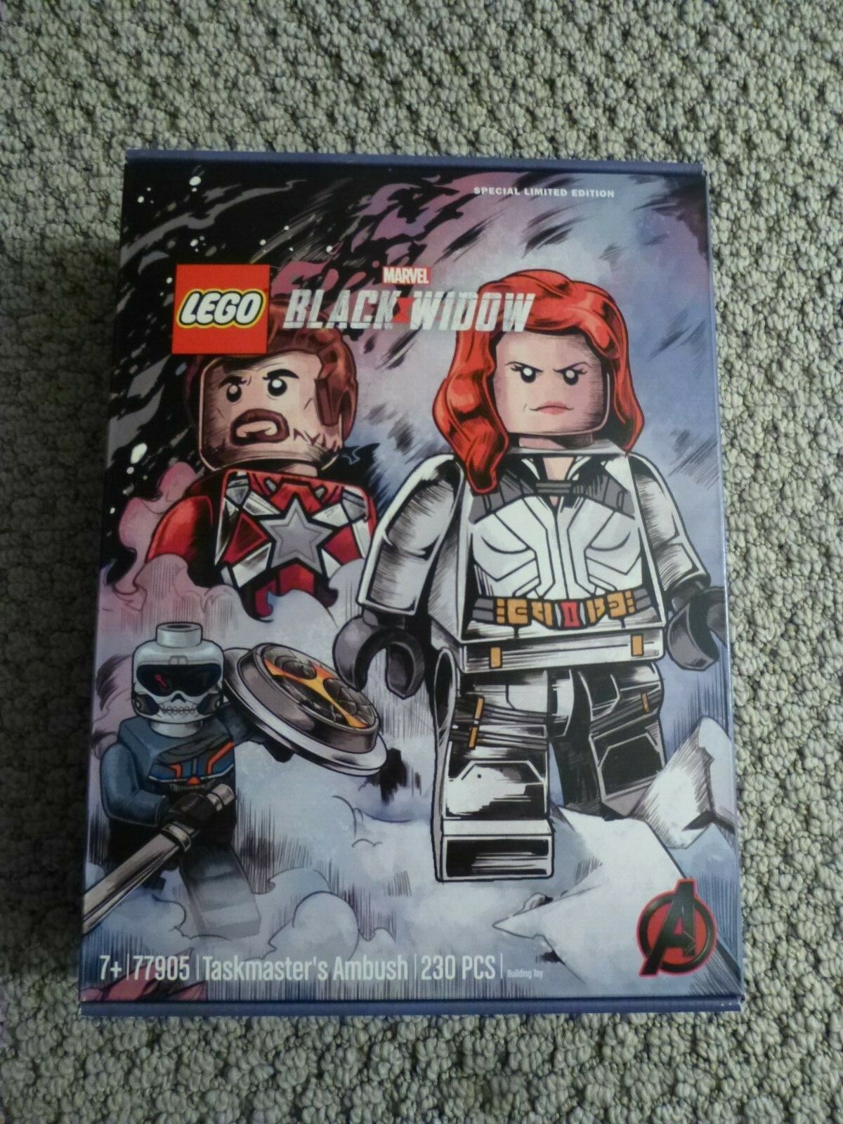 LEGO SDCC Exclusive Marvel Black Widow 77905 Taskmaster's Ambush | eBay