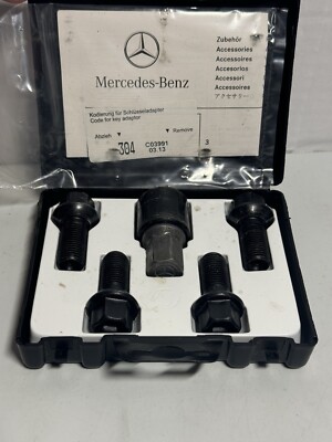Mercedes-Benz Wheel Locks Set | eBay