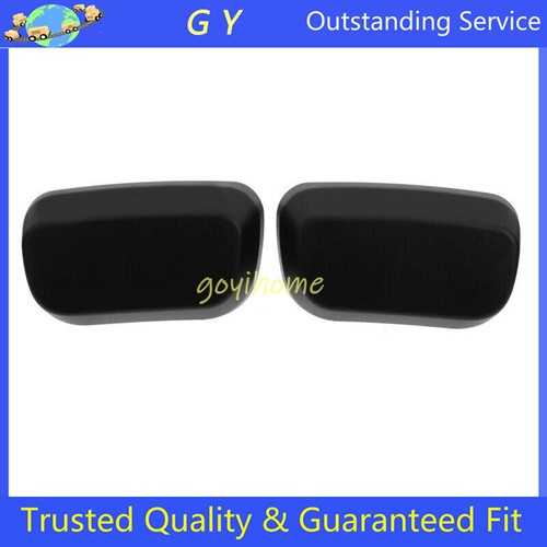 2 Pcs Crew Cab Tubular Side Step End Caps For 13-18 Dodge Ram 150 ...