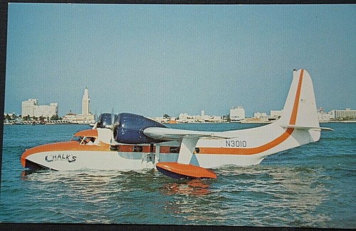 47929 AK Aircraft Airport Chalks International Airline Grumman Mallard ...