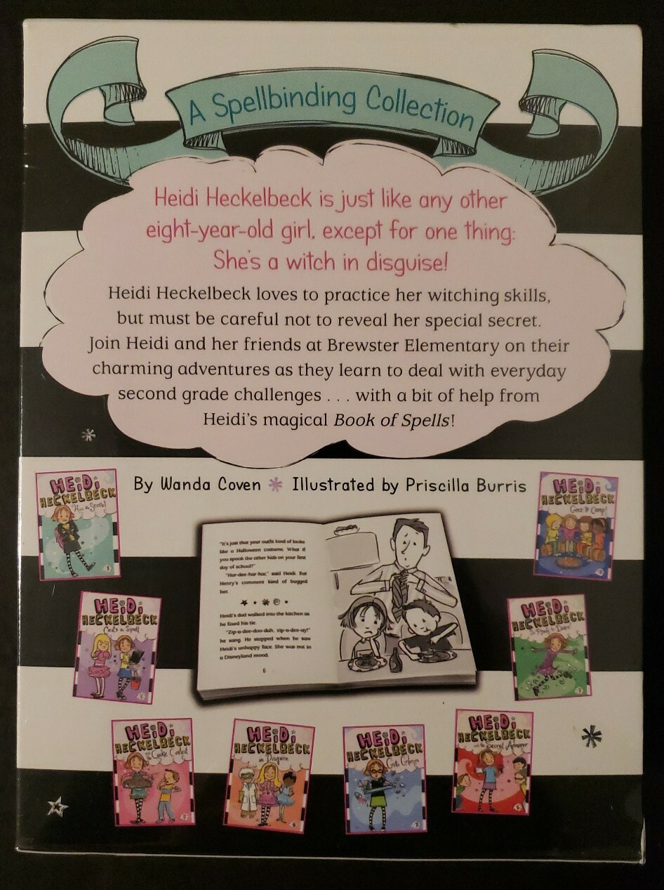 The Heidi Heckelbeck 8 Book Collection BOX SET by Wanda Coven W/Bonus ...