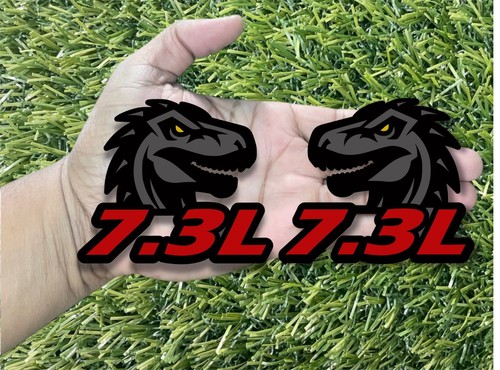 Yellow Eye Godzilla Badges Emblem RAGING Red 7.3 Black/Matte 2 BADGES ...