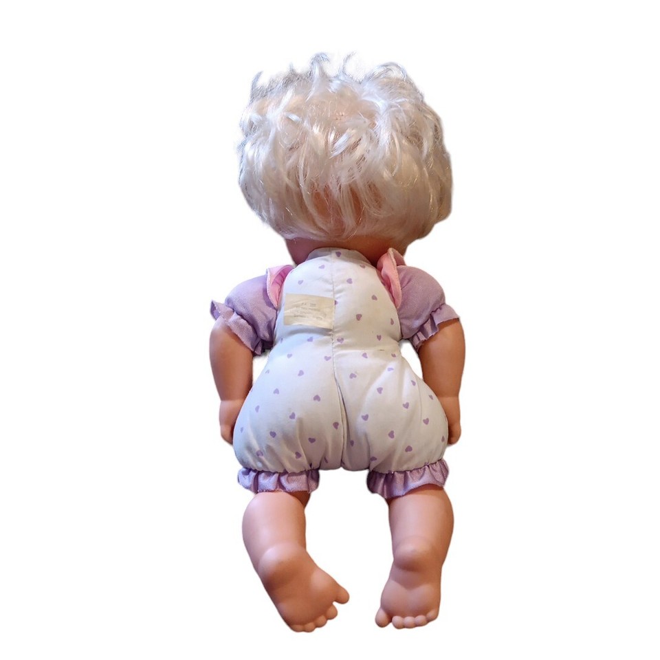 Kenner 13" Baby Check-Up Doll GUC Outfit Purple Hearts & Eyes Vintage ...