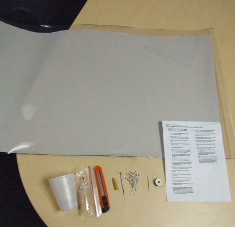 Porsche Boxster 911 Convertible Cabrio Rear Plastic Window Replacement Kit