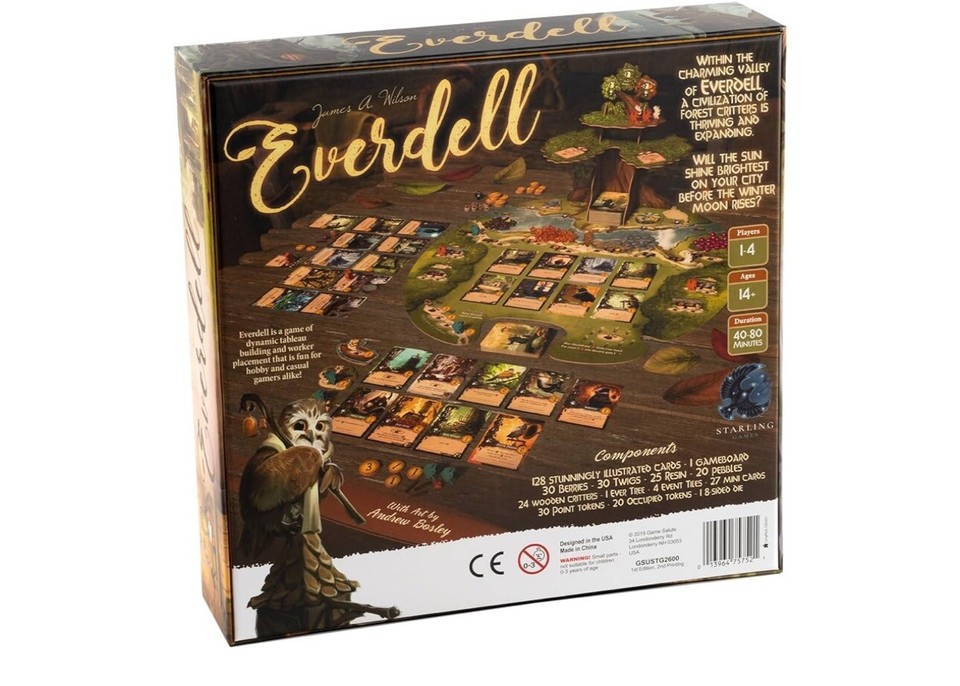 Starling Games Everdell Board Game 13964757521 | eBay