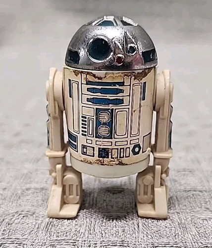 Vintage 1977 Star Wars R2D2 R2-D2 with Sensor Scope Action Figure ...