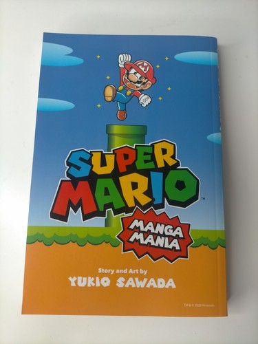 Super Mario Manga Mania Comic Book 2020 Nintendo Yukio Sawada | eBay