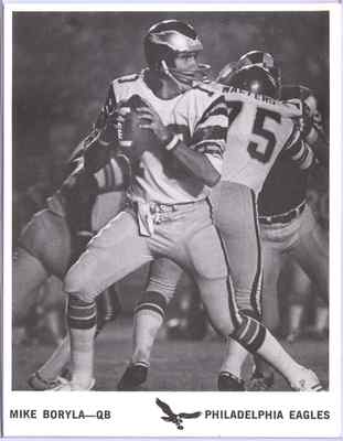 1976 Philadelphia Eagles Team Issued Post card Mike Boryla NMT | eBay