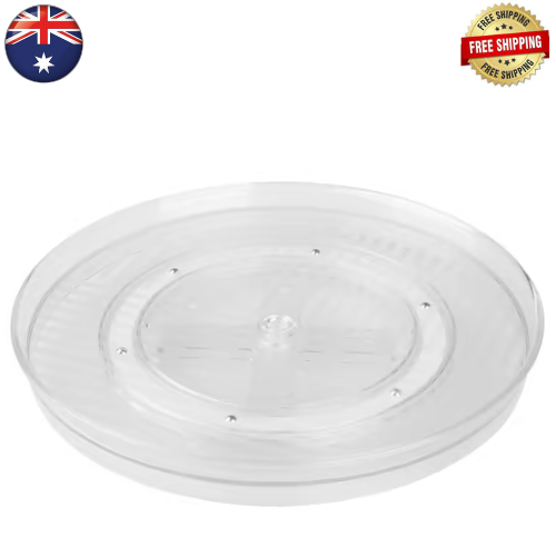 360° Rotation Non-Skid Turntable Pantry Tray Lazy Susan Storage ...