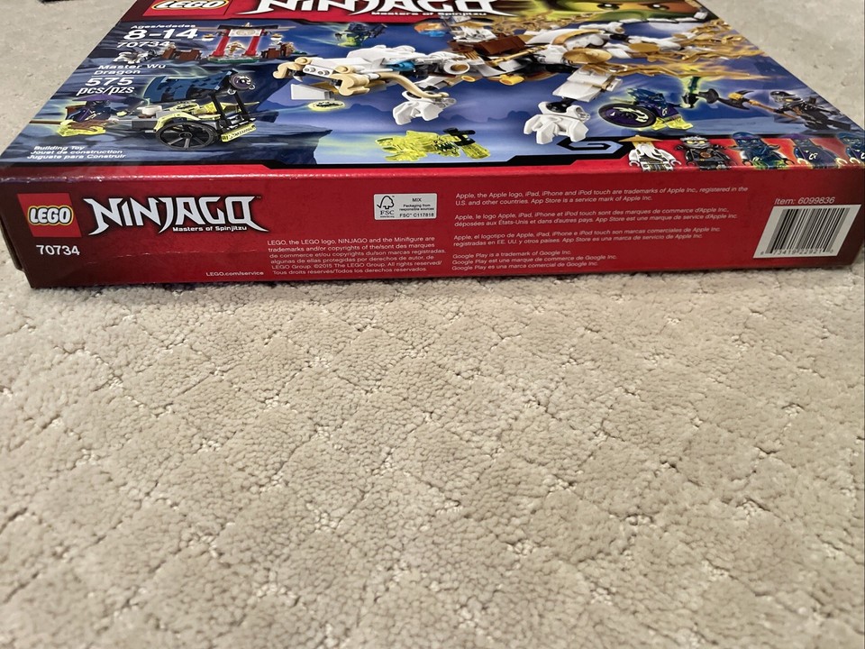 LEGO NINJAGO: Master Wu Dragon (70734) NEW 673419229210| eBay