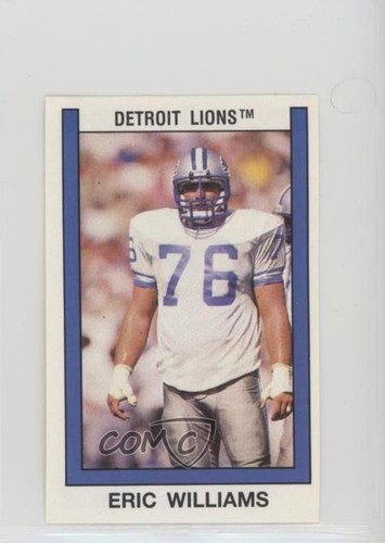 1989 Panini Album Stickers Eric Williams #57 0c4 | eBay