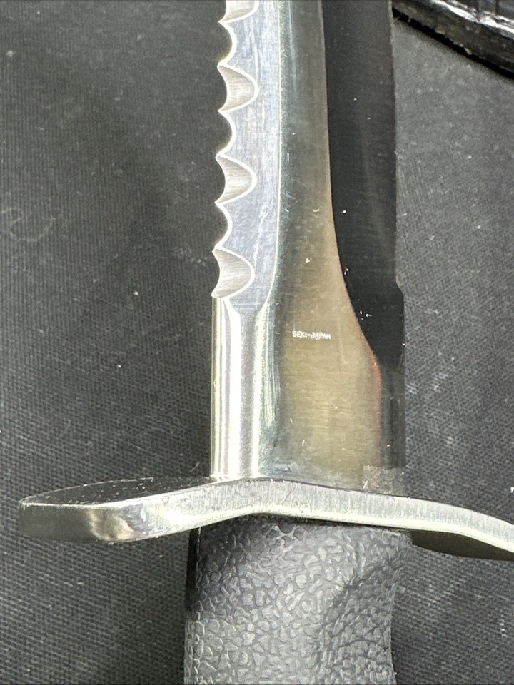 Vintage 1980' Rare Al Mar Warriors Japan Dagger Knife With Original ...