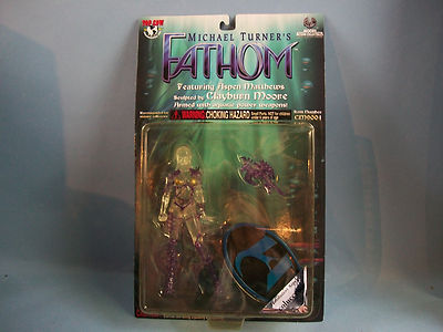 Michael Turner's Fathom Translucent Aspen By Top Cow & Moore Action # ...