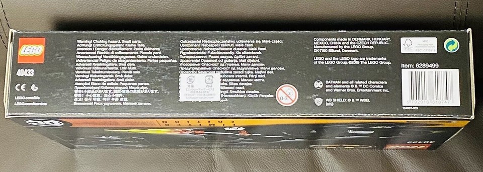 LEGO 40433 1989 Batmobile Limited Edition New Sealed Retired Express F ...