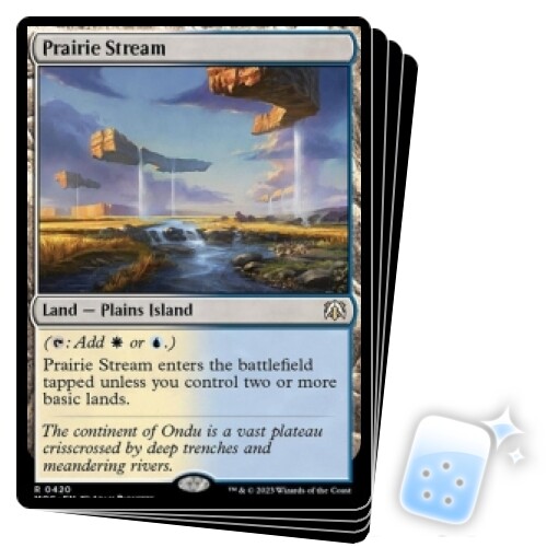 Prairie Stream X4 M/NM Magic: The Gathering MTG March Of The Machine ...