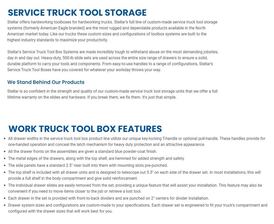 Stellar 29910, (8) Drawer Heavy-Duty Steel Toolbox- 37"H x 28"W x 18.75 ...