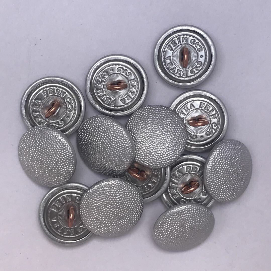 (SET OF 12) WW2 GERMAN OFFICER PEBBLE GRAIN TUNIC BUTTON 21MM | eBay