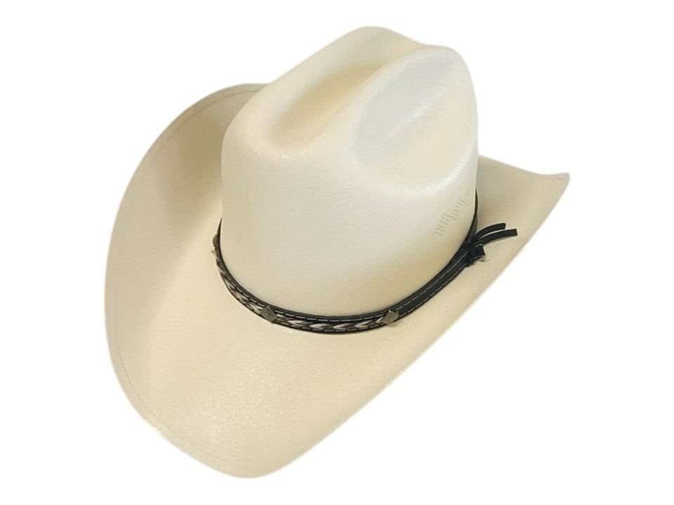 Men's Cowboy Hat sombrero vaquero Horma Duranguense Color White Large ...