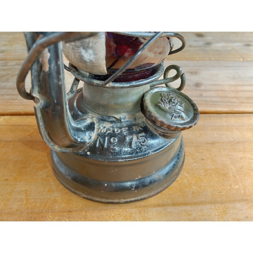 Original Nier Feuerhand Nr 75 Atom Lantern dark red Model rare | eBay
