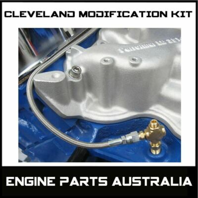 for Ford Cleveland 302 351 & Stroker Oil System Modification Kit XW XY ...