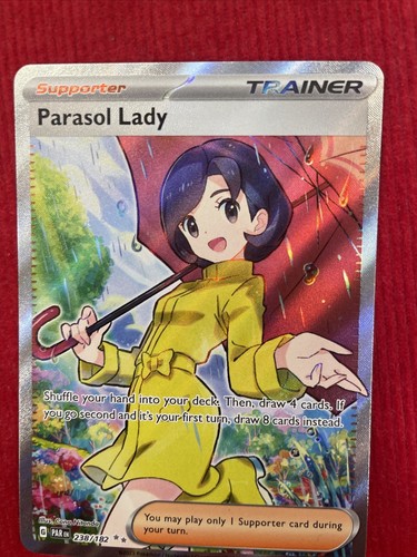 Pokémon TCG Parasol Lady Paradox Rift 238/182 Holo Ultra Rare | eBay