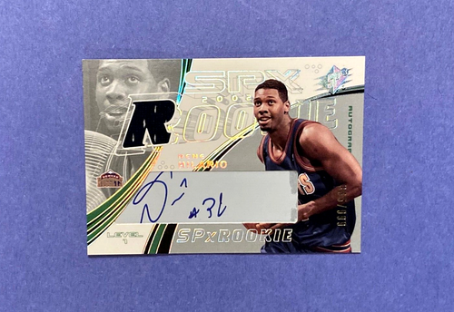 2002-03 Upper Deck SPX #127 Nene Hilario Rookie Autograph & Jersey ...