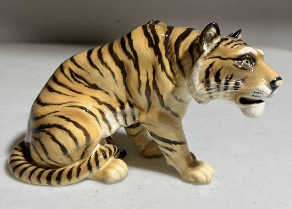 Hutschenreuther K Tutter Tiger Figurine Germany Rare | eBay