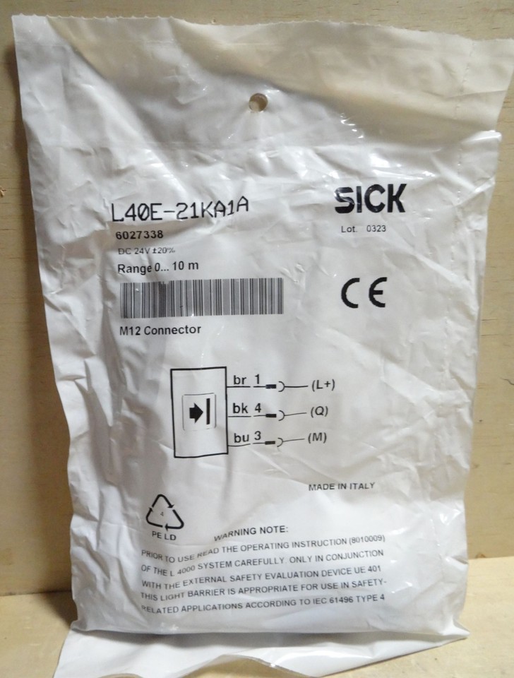 Sick Photoelectric Sensor L40E-21KA1A | eBay