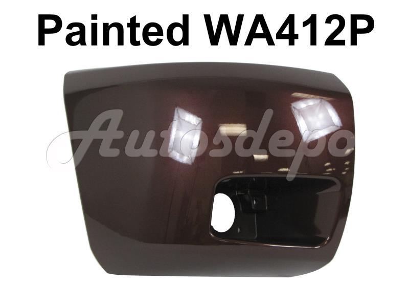Painted WA412P Front Bumper End Cap RH For 2008-13 Chevy Silverado 1500 ...